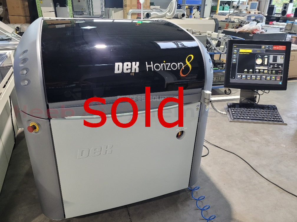 DEK Horizon 8 inline stencil printer – SMT Webstore