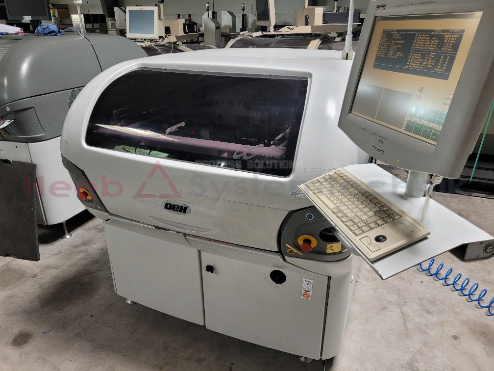 DEK Infinity Inline Schablonendrucker (2004) – SMT Webstore