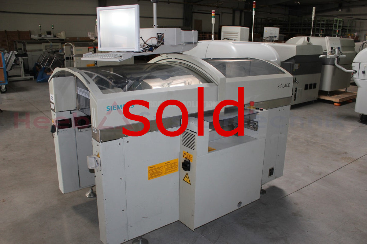 Siemens Siplace F4 placement machine – SMT Webstore